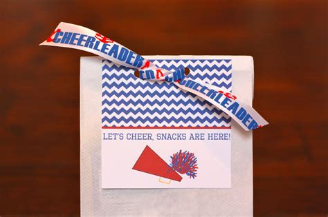 Magnolia Mamas Cheer Snacks {free Printable}