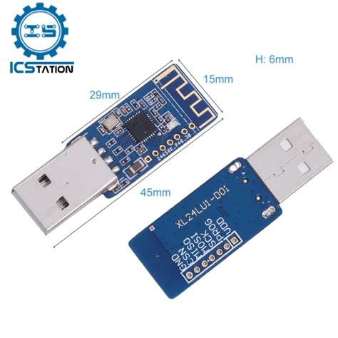 Usb Nrf24lu1 24ghz Wireless Transceiver Module Wifi Transmitter