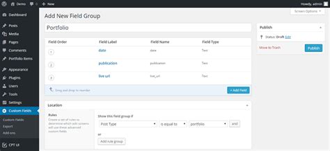 How To Create A Portfolio Site Using Advanced Custom Fields