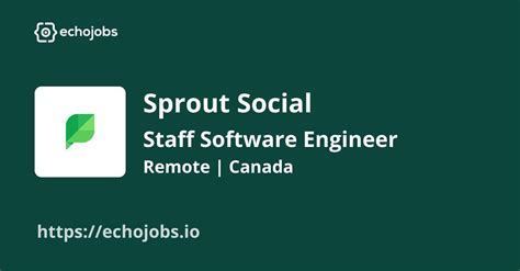 Sprout Social Is Hiring Staff Software Engineer Back End Remote