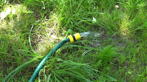 Water Filter On Green Grass Stock Footage Video Of Plastic Treatment