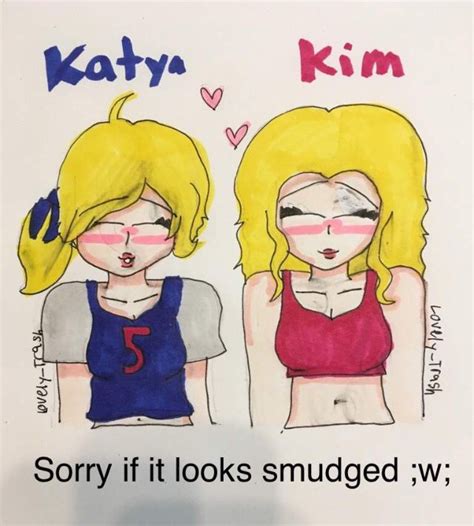 Katya And Kim Sketch Eddsworld Shipping Amino Amino