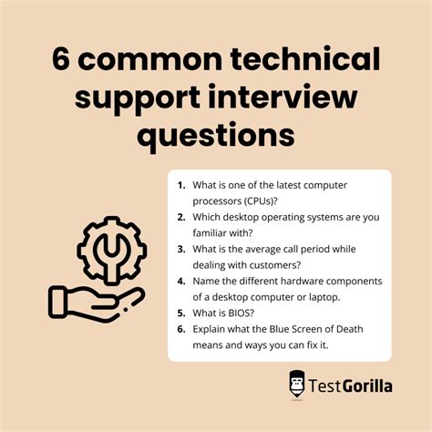 50 Technical Support Interview Questions To Ask Your Candidates