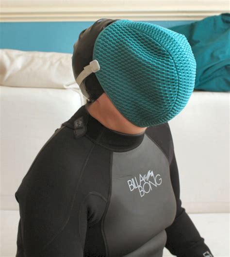 Dee Wetsuit Black Green Rubber Swimcap Breathplay 18 Flickr