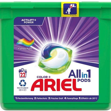 和洗衣机旁边的瓶瓶罐罐说再见！ariel碧浪多合一洗衣球特价仅6 45欧 本周买五付四！ 德淘网