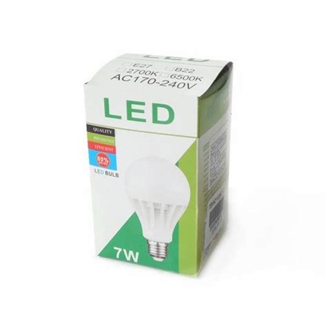 Led Bulb Packaging Box At Rs 15piece Bhakti Nagar Rajkot Id