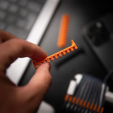 Cable Wrapper Organiser For Macbook Air By Deltahub Download Free Stl Model