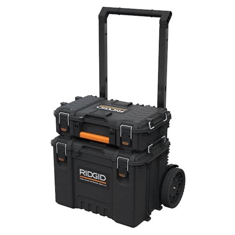 Ridgid Pro Gear System Gen 20 Stackable Rolling Tool Box And Compact