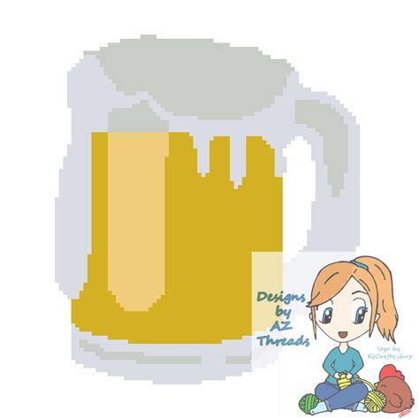 Azthreads Emoji Beer Graph And Written 100×100 Teach Me Graphghan