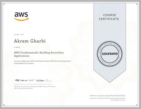 Akrem Gharbi On Linkedin I Successfully Completed The Aws