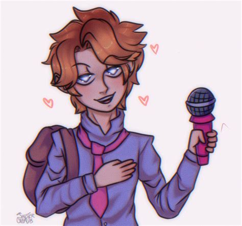 Friday Night Funkin Senpai By Sinistercherub On Deviantart