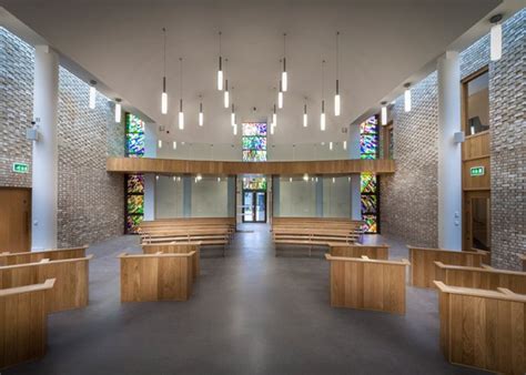 Austin Smithlords Carmelite Monastery Has Brick Walls Inside And Out
