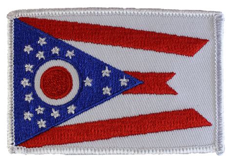 Buy Ohio Rectangular Patch Flagline