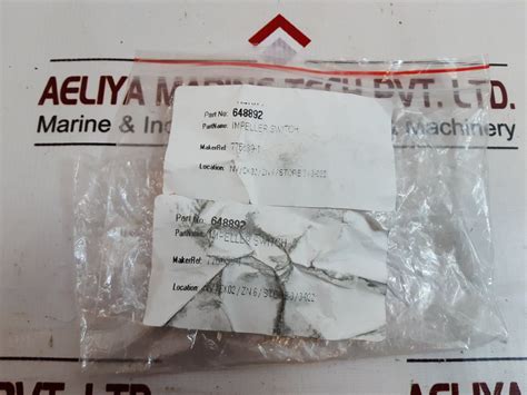 Aweco 09557182 Flow Meter 648892 Aeliya Marine