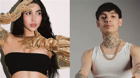 ¿natanael Cano Sale Con La Ex Novia De Peso Pluma Odalys Velasco