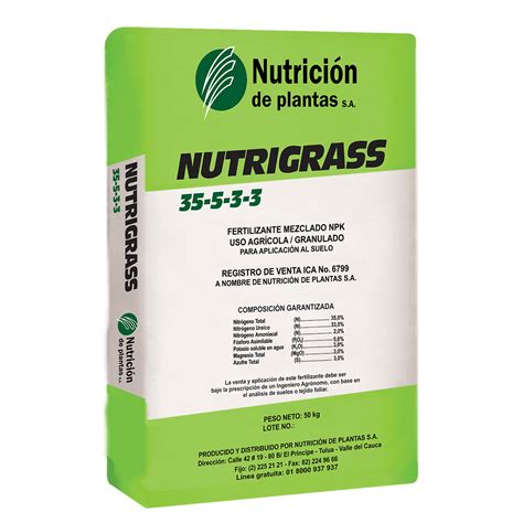 Nutrigrass Nutrición De Plantas