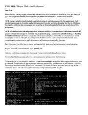 Understanding IP Configuration And Pinging A Step By Step Guide Course Hero