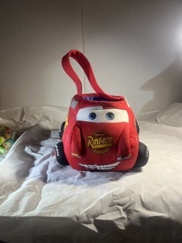 Disney Pixar Lightning Mcqueen Easter Basket Plush Halloween Cars Pixar 4672733136