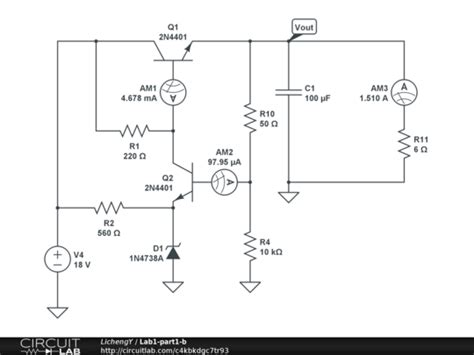 Lab1 Part1 B Circuitlab