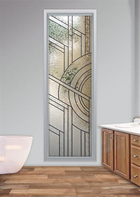 Frosted Glass Bathroom Windows Decorative Privacy Glass
