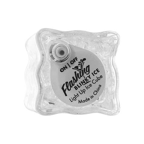 Blinking Ice Cube Drink Lights Totally Promotional