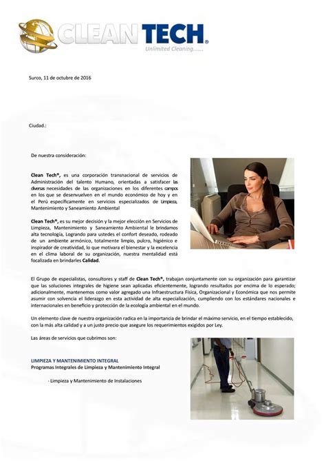 Modelo Carta De Presentacion De Una Empresa Constructora Word Porn