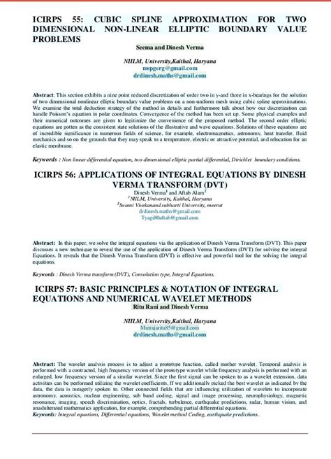 Pdf Basic Principles And Notation Of Integral Equations And Numerical Wavelet Methods