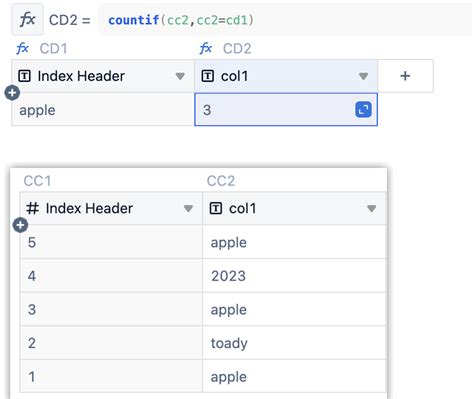 Countif Tabledi 帮助中心