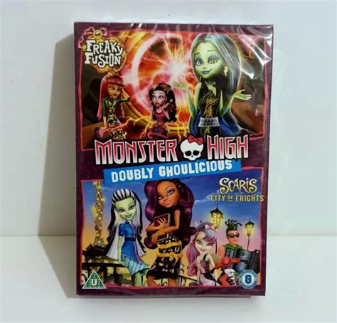 Monster High Doubly Ghoulicious Freaky Fusion And Scaris City Of Frights