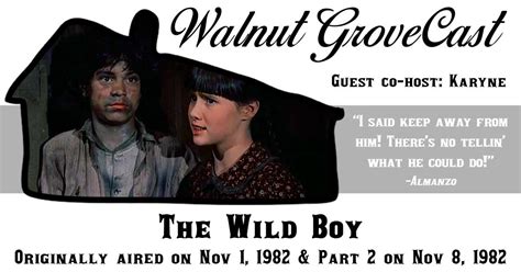 The Wild Boy The Little House On The Prairie Podcast Walnut Grovecast
