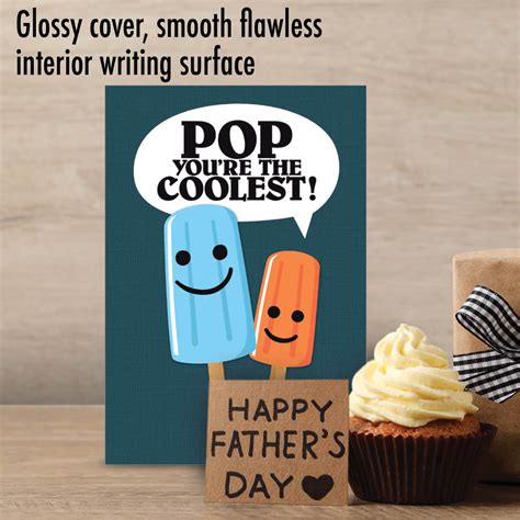 Coolest Pop Humor Fathers Day Card