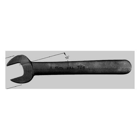 Martin Tools 17a Single Head Industrial Black Open End Wrench 3