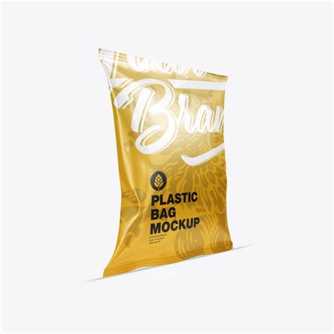 Set Matte Plastic Chips Bag Mockup Product Mockups Ft Snack And Chips