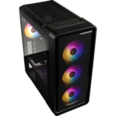Zalman M3 PLUS RGB Glass Window Mini Tower Black