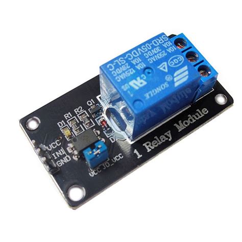 módulo relé relay con optoacoplador de 1 canal 5v mgsystem