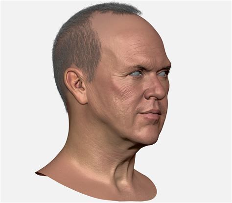 Michael Keaton Likeness Sculpt Flippednormals