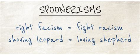 Very Tenable Spoonerisms Pronunciation Studio Very Tenable Spoonerisms Pronunciation Studio