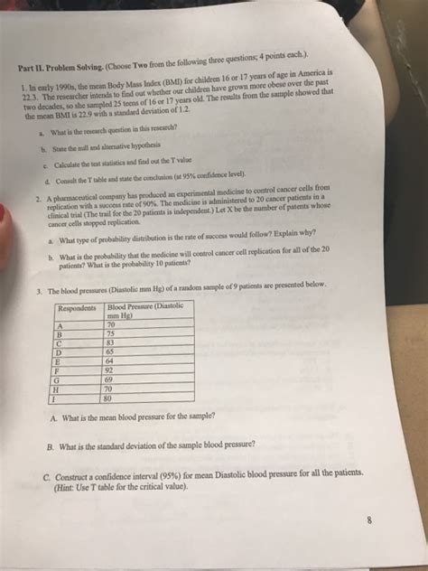 solved 28 after constructing a confidence interval estimate