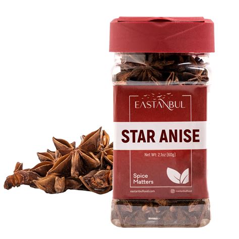 Eastanbul Star Anise 2 1oz Star Anise Whole Anise Star