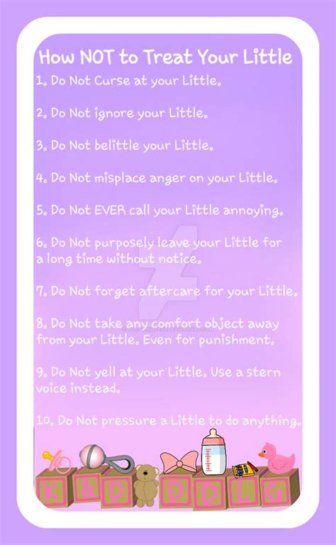 How Not To Treat Your Little By Ddlg Princess On Deviantart