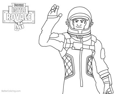 Fortnite Coloring Pages Characters Clipart Free Printable Coloring Pages