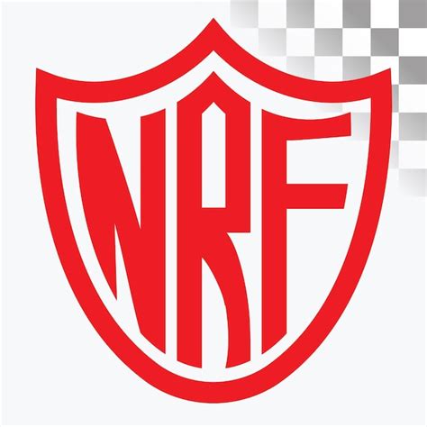 Premium Vector Nrf Letter Logo Design