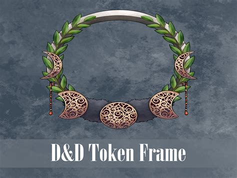 Dandd Token Border Digital Token Token Frame Foundry Vtt Etsy Uk