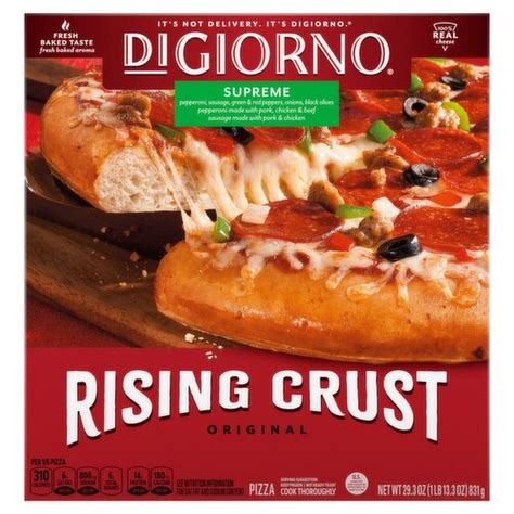 Digiorno Supreme Rising Crust Original Pizza 29 3 Oz Price Rite