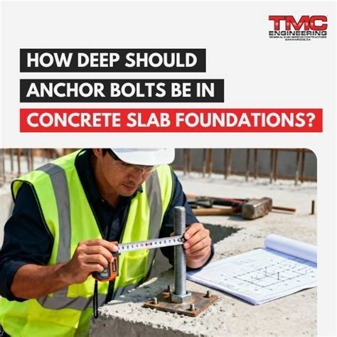 How To Install Anchor Bolts In Concrete Foundation