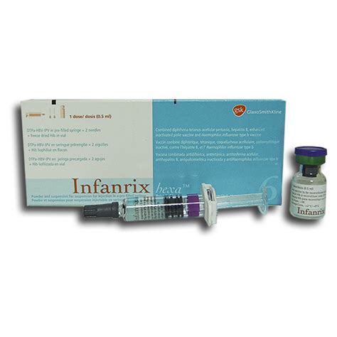 Infanrix Hexa VẮc Xin 6 Trong 1 PhÒng 6 BỆnh Ho GÀ BẠch HẦu UỐn VÁn BẠi LiỆt ViÊm Gan B