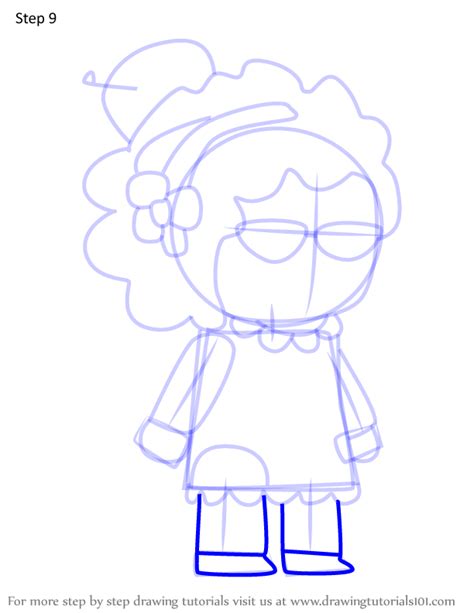 How To Draw Nana From Scribblenauts Scribblenauts Step By Step