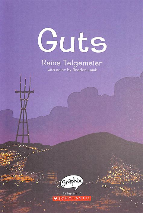 Guts By Telgemeier Raina 9780545852500 Brownsbfs