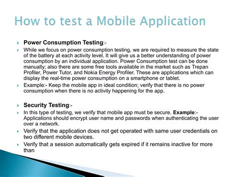 Mobile Application Testing Tutorial PPTX Computer Software And Applications Computing