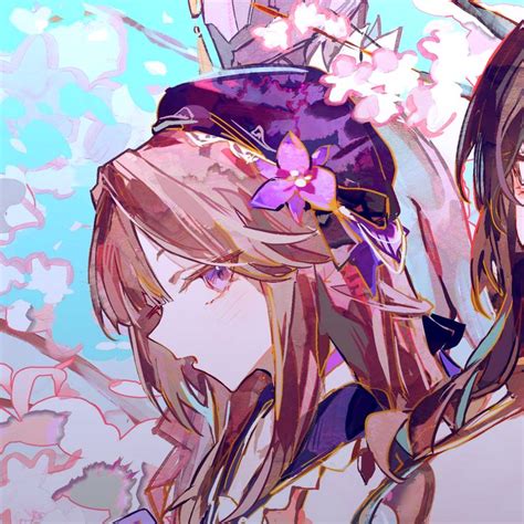 Matching Icons Herta X Ruan Mei Matching Icons Anime Chibi